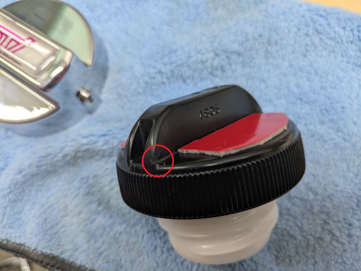802Projects TopShelf GC8 Fuel Cap Cover